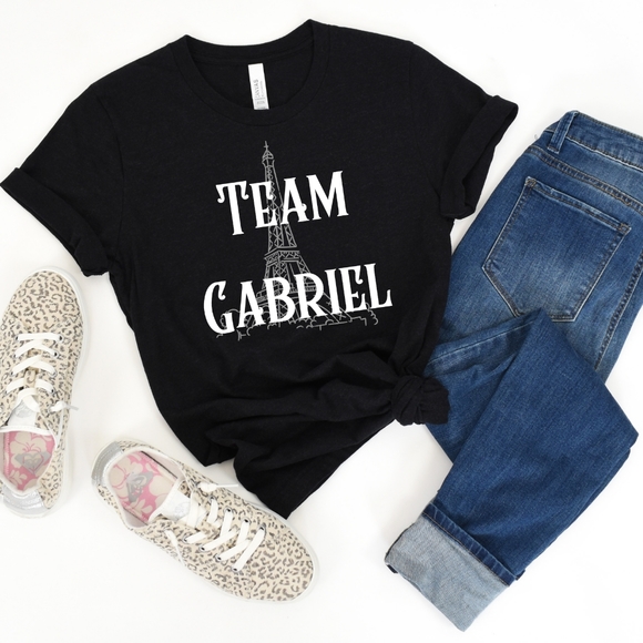 Bella Canvas | Tops | Emily In Paris Team Gabriel Shirt | Poshmark